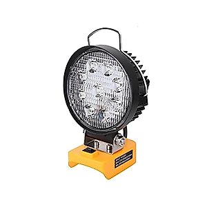 WITLIGHT Cordless LED Light for 20v 60v Max Battery (Battery NOT Included) LED Work Light with Type-C Quick Charging, Wide Beam Flood Light with Upgraded Low Voltage Protection