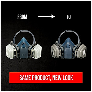 3M Professional Paint Respirator, Medium, N95, 7512PA1-A