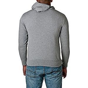 Independent Trading Co. Unisex Full Zip Hooded Sweatshirt AFX90UNZ, Gunmetal Heather, XX-Large