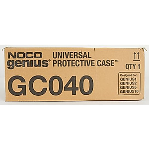 NOCO GC040 Universal EVA Protection Case for GENIUS1, GENIUS2, GENIUS5, and GENIUS10 Smart Battery Chargers
