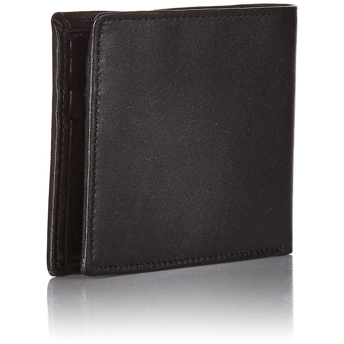 Perry Ellis Men's Gramercy Passcase Wallet, Black, One Size