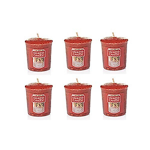 Yankee Candle Lot of 6 Autumn Wreath Votive Candles
