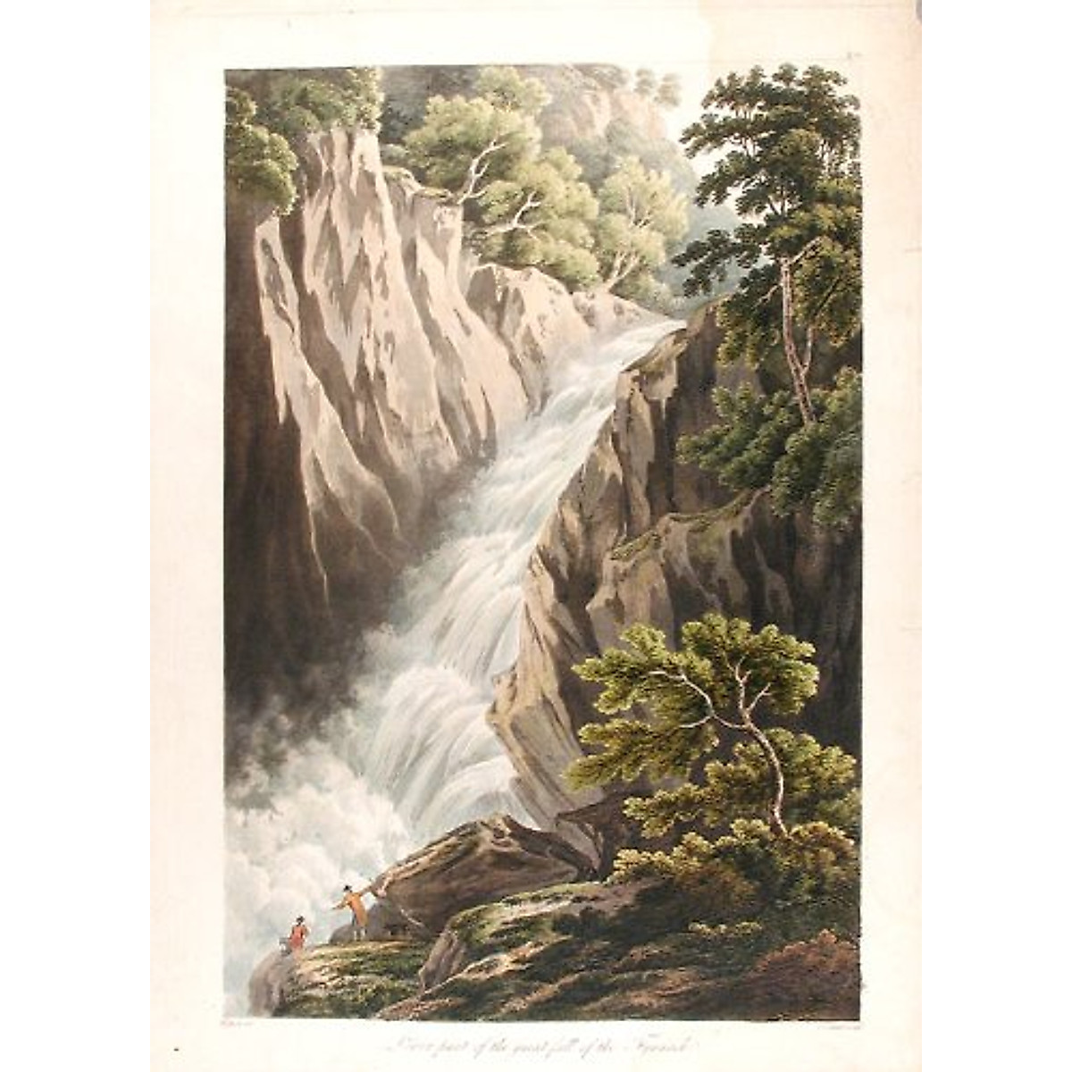 Lower part of the great fall of the Fynnach