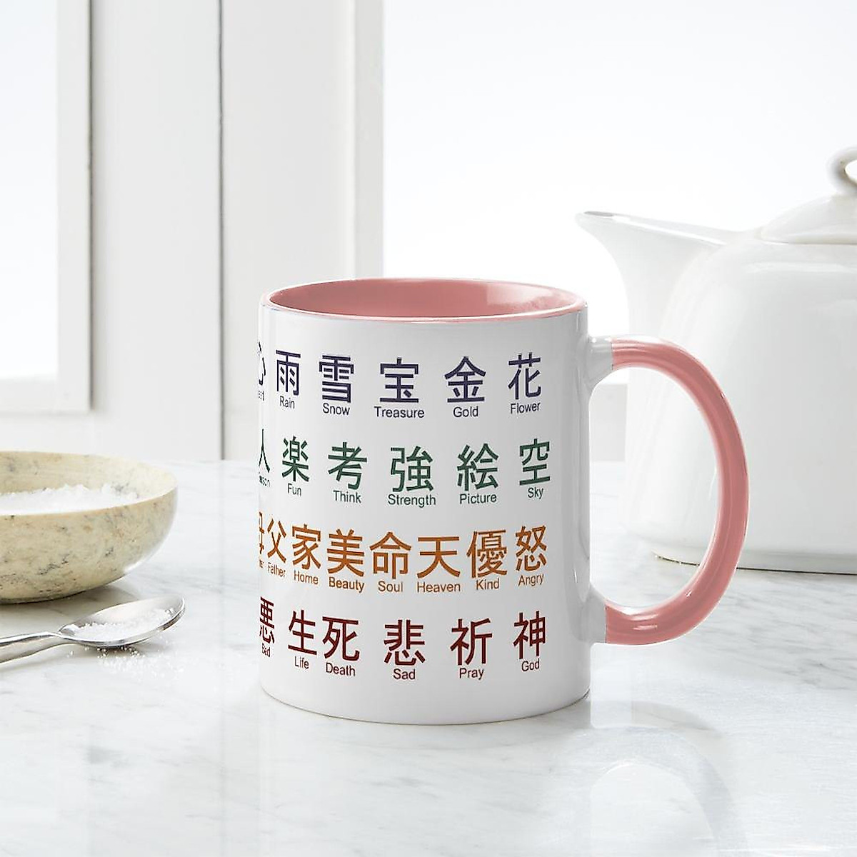 CafePress Kanji Mug Ceramic Coffee Mug, Tea Cup 11 oz