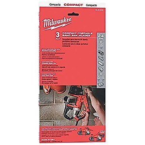 Milwaukee 24 TPI Compact Portable Band Saw Blade
