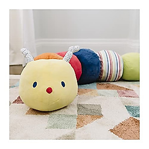 GUND Baby Tinkle Crinkle Jumbo Caterpillar Sensory Stimulating Plush Toy, 40"