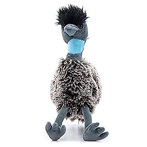 The Petting Zoo Emu Stuffed Animal, Gifts for Kids, Wild Onez Zoo Animals, Emu Plush Toy 12 inches