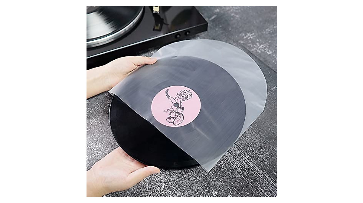 sdroceRyaM 50PCS 10" Vinyl Record Inner Sleeves - Anti-Static Protection