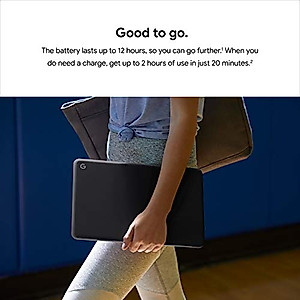 Google Pixelbook Go - Lightweight Chromebook Laptop - Up to 12 Hours Battery Life[1] - Touch Screen - Just Black
