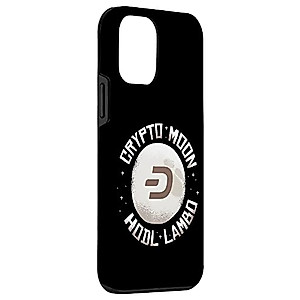 iPhone 12 mini Dash Crypt to Moon, HODL Funny Case