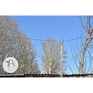 Lithonia Lighting OALS10 Outdoor LED Area Light with Photocell Dusk-to-Dawn, Gray