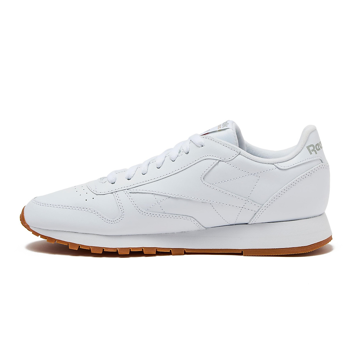 Reebok Unisex Classic Leather Sneaker, FTWR White/Pure Grey 3 Rubber Gum-03, 13 US Men