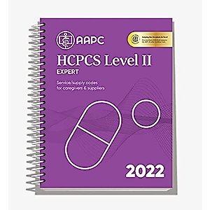 2022 HCPCS Level II Expert: Service/Supply Codes for Caregivers & Suppliers