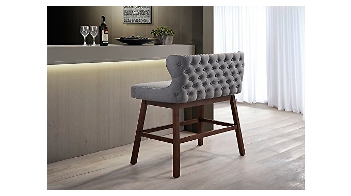 Baxton Studio Gradisca Modern Bar Bench - Stylish Comfort