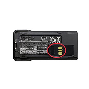 Replacement Battery for Motorola PMNN4406AR NNTN8129AR NTN8128A XPR 7550 XPR 3300 XPR 7350 XPR 7580 APX2000 APX3000 2300mAh Li-ion/7.4V