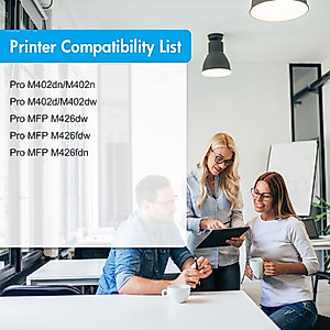 CF226A 26A Toner Cartridge 2Pack: Compatible for HP 26A 26X CF226X Black Toner Replacement for Color Laser Pro M402dw M402n M402dn M402d M402 MFP M426dw M426fdw M426fdn M426 Series Laser Printer