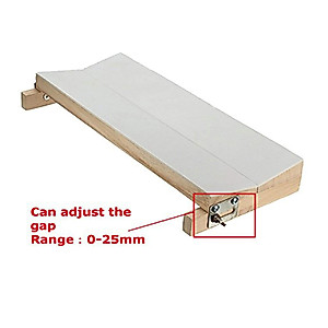 Insect Butterfly Spreading Board Solid Wood Adjustable Mounting Spreading Board