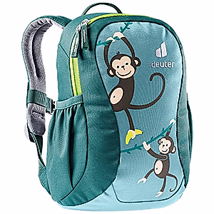 Deuter Pico Kid's Backpack for School and Hiking - Dustblue-Alpinegreen