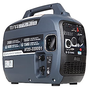 A-ITECH 2000 Watt Portable Inverter Generator Dual Fuel Gas & Propane Powered Super Quiet Operation for Home or Outdoor, Lightweight, RV Ready, California CARB Compliant