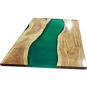 Epoxy Table, Live Edge Wooden Table, Epoxy Resin River Table, Natural Wood,Dining table, Natural Epoxy Table, Resin Table