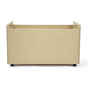 Humble Crew Toy Box with Wheels, Natural (TB234)