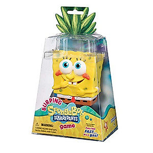 PlayMonster SpongeBob SquarePants Game — Fast, Musical Kids Game — Funny Sounds — Roll the Dice and Pass Him Fast — For Ages 6+, Yellow