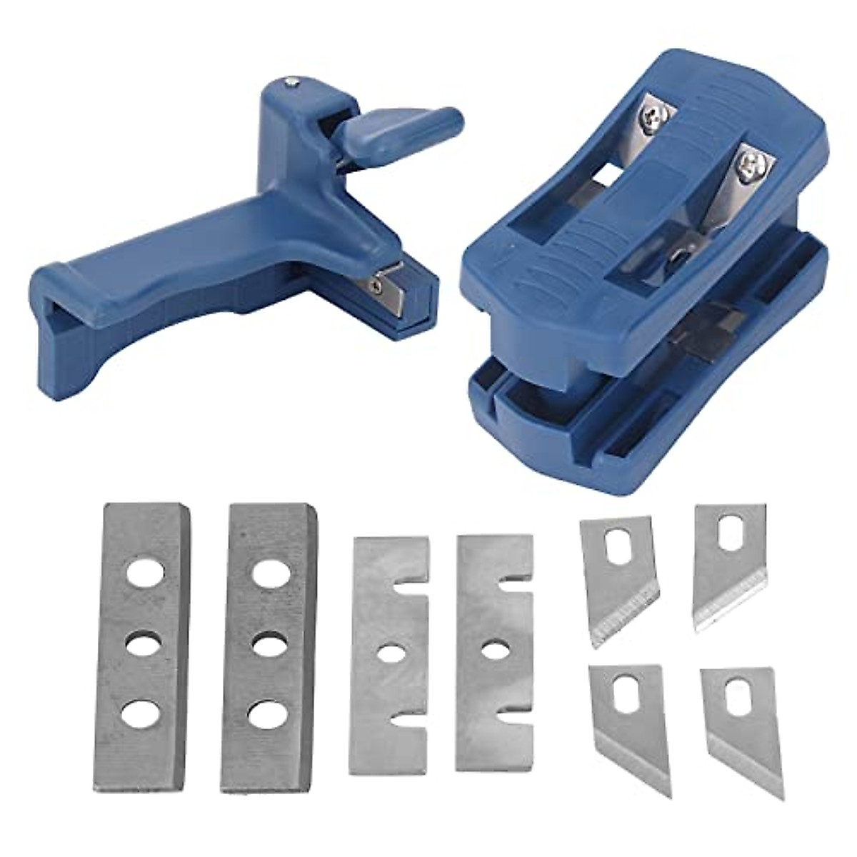 Banding Trimmer,Handle Trimmer Set Professional Steel Blades Woodworking Trimming Knives Set for Panel Furniture Cabinet Manufacturing