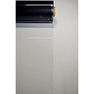 USA Fabric Store Clear Marine Vinyl 12 Gauge Double Clear Polished Poarch Enclosure 54" W by Yard