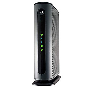 Motorola MB8600 DOCSIS 3.1 Cable Modem - Approved for Comcast Xfinity, Cox, and Charter Spectrum, Supports Cable Plans up to 1000 Mbps | 1 Gbps Ethernet Port