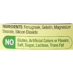 Spring Valley - Fenugreek 610 mg, 100 Capsules