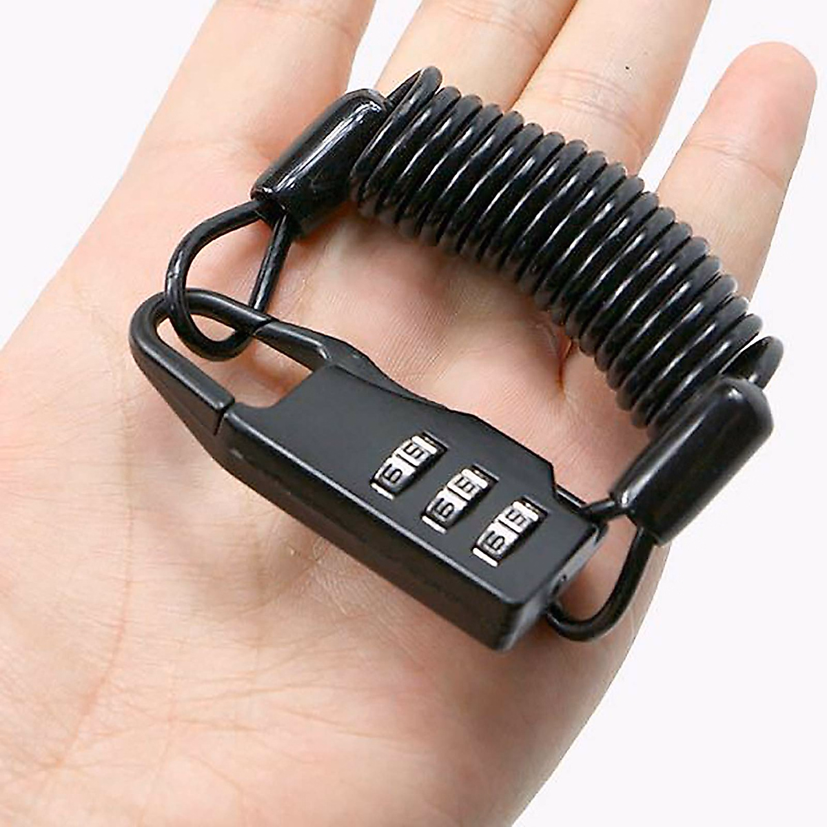 2Pcs Small Bicycle Lock Password Lock Digit Resettable Combination Locks