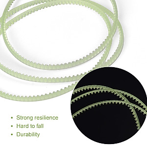 ICZW 20pcs Gear Belt Tooth Belt Spare Part for FR-900 FRM-900 Series Continuous Bag Sealing Machine (428mm)