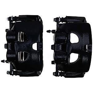 Power Stop S5236BLK Front Pair of High-Temp Black Powder Coated Calipers For Ford Expedition 2010-2021, Ford F-150 2010-2011, Lincoln Navigator 2010-2021 [Model Specific]