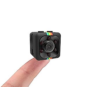 Sansnail Mini Camera 1080P SQ11 Portable Small HD Nanny Cam with Night Vision and Motion Detection Indoor Covert Security Camera for Home and Office