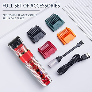 Cat Grooming Clippers, Professional Cat Grooming Kit, Cordless Dog Clippers for Thick Coats, Dog Hair Trimmer, Low Noise Dog Shaver Clippers, Quiet Pet Hair Clippers Tools for Dogs Cats