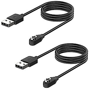 2 Pack 3.3FT Magnetic Charging Cable for AfterShokz Aeropex AS800 & OpenComm ASC100SG & Shokz OpenRun Pro mini Bone Conduction Wireless Bluetooth Headphones,Replacement Charger Cord for AfterShokz