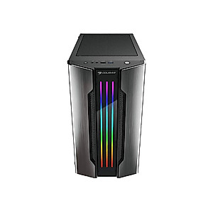 Cougar Gemini M Mini Tower Gaming Case with Addressable RGB and Dynamic Lighting Effects (Iron-Gray)