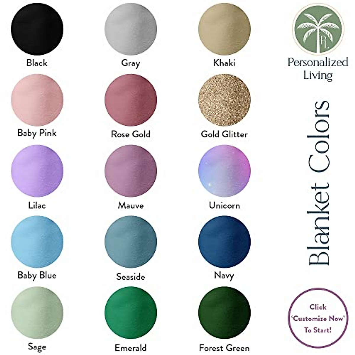 Personalized Name Blanket | Soft & Warm Throw Blanket | Custom Blanket for Kids, Babies & Adults | Personalized Blanket for Couch, Sofa & Bedding | Blanket Gift for Birthday & Christmas Fleece - 50x60