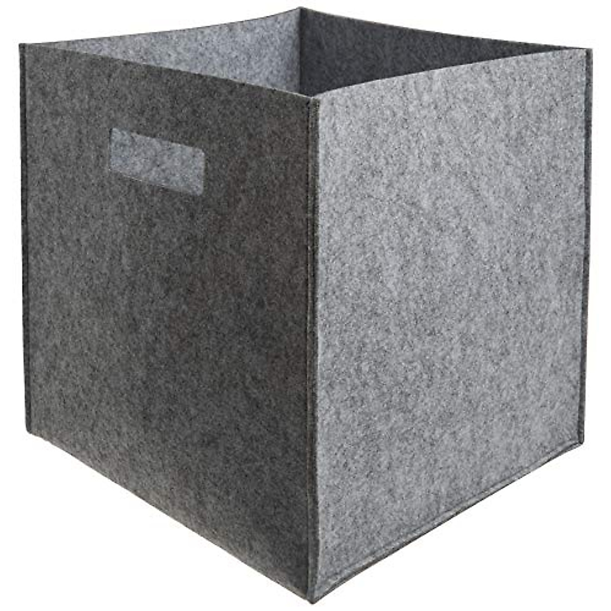Sammy & Lou Felt Storage Cube, Gray
