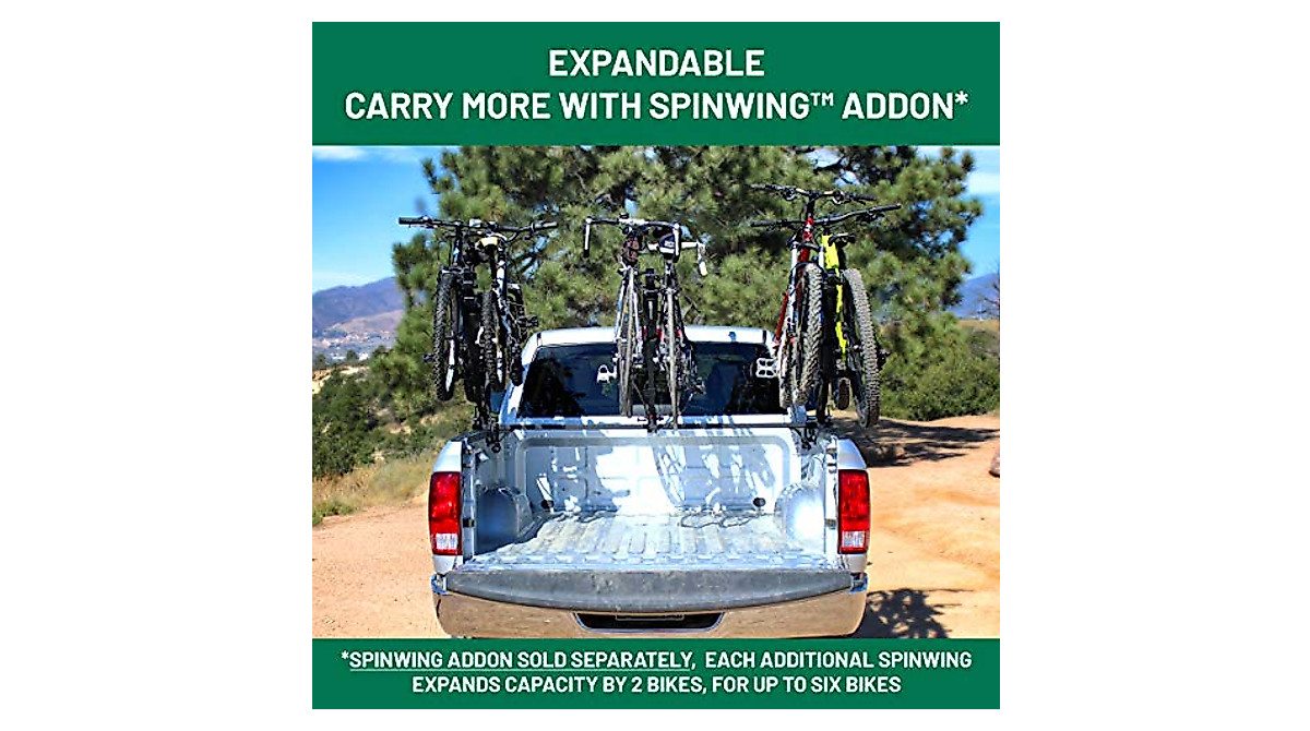 Full Nelson 2-6 Bike Truck Bed Mount V-Rack | Easy Install