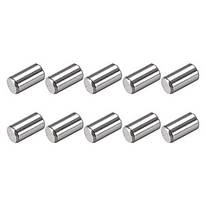 METALLIXITY Dowel Pin (4x12mm) 25Pcs, 304 Stainless Steel Shelf Support Pegs Pin Fastener Elements - for Metal Devices, Furniture Installation, Industrial, DIY