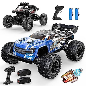DEERC Extreme Brushless Racing Truck for Adults & Quality RC Car for Beginners and Kids