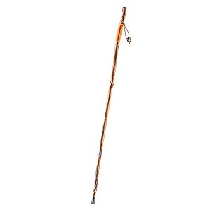 SE Walking/Hiking Stick with Orange Paracord, 440 lb Pull Capacity, 55" - WS636-55OR