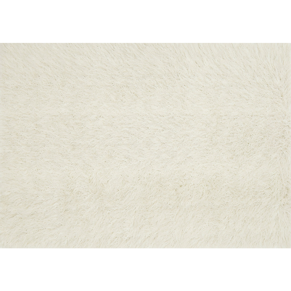 Loloi Petra Collection Shag Area Rug, 3'-0" x 5'-0", Ivory/Beige