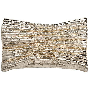 JNB Metallic Quilted Envelope Clutch,Gd44