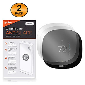 BoxWave Screen Protector Compatible with Ecobee Ecobee3 Lite - ClearTouch Anti-Glare (2-Pack), Anti-Fingerprint Matte Film Skin for Ecobee Ecobee3 Lite