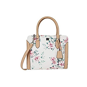 Nine West Coralia Me Time Satchel Optic White Multi One Size
