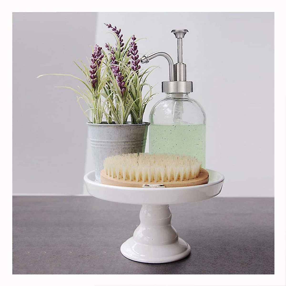 Soap Dispenser Hand Soap Dispenser Household Foam Bottle Hand Soap Bottle Large Capacity Lotion Hand Soap Bottle Sub-Bottling Cleanser Bottle（500ml） Manual Soap Dispenser Soap Dispenser with Pump