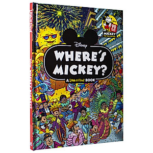 Disney - Where's Mickey Mouse - A Look and Find Book Activity Book - PI Kids