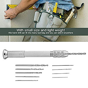 Mini Handle Twist Drill Punching Tool